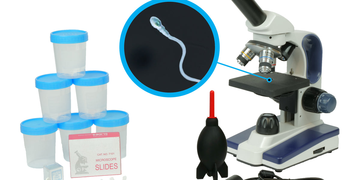 At Home Sperm Observation Microscope Kit | Micro Safari